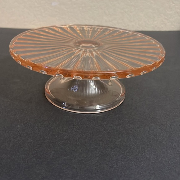 Target | Other | Target Bullseye Playground Pink Glass Treat Stand ...